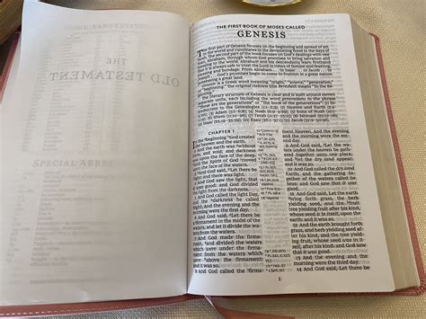 bible review kjv large print center column reference bible elihu s
