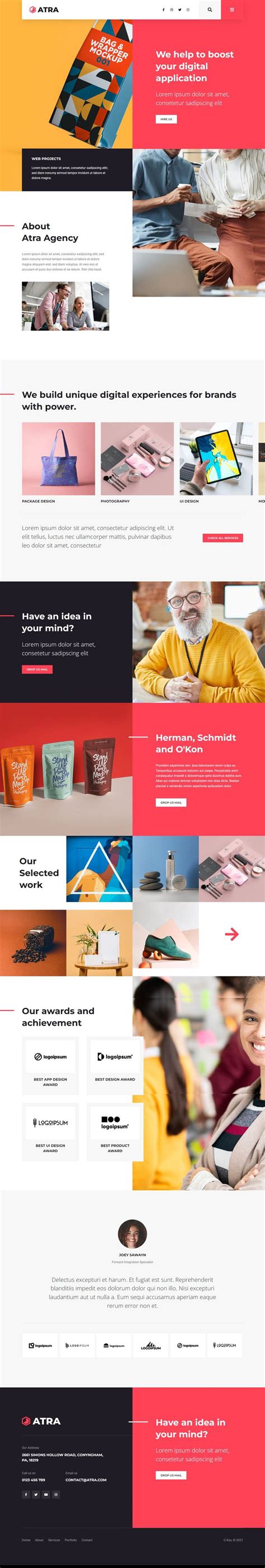 Creative Agency Elementor Template