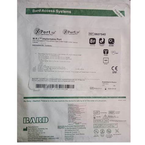 X Port Isp Implantable Single Lumen For Hospital Size 8f At ₹ 24814