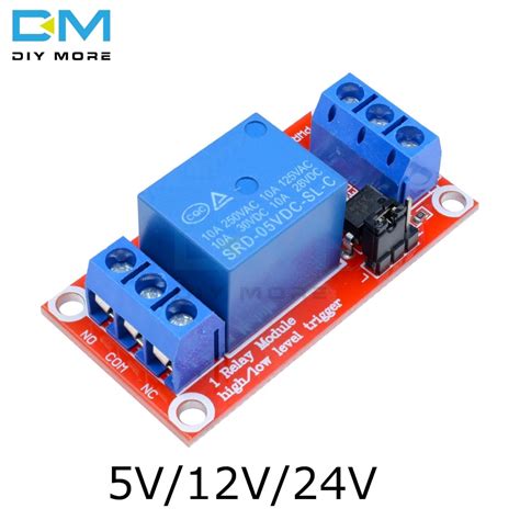 One Channel V V V V Relay Module Board Shield With Optocoupler Support High And Low