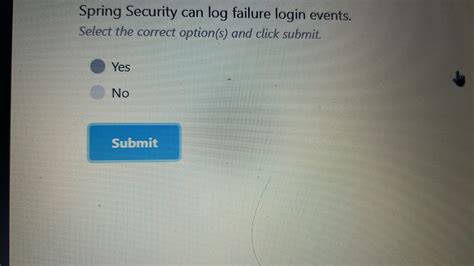 Solved Spring Security Can Log Failure Login Lect