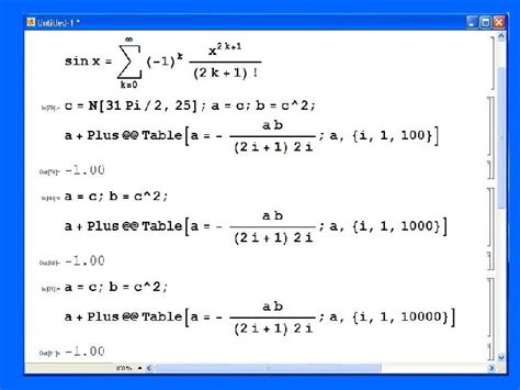 Student Lab Exercises Experiencing Numerical Algorithms Using Mathematica