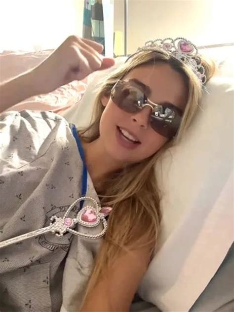Sydney Towle Celebrates Successful Tumor Removal With Wand And Tiara In