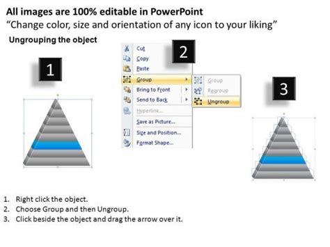PowerPoint Backgrounds Image Triangle Process Ppt Slide