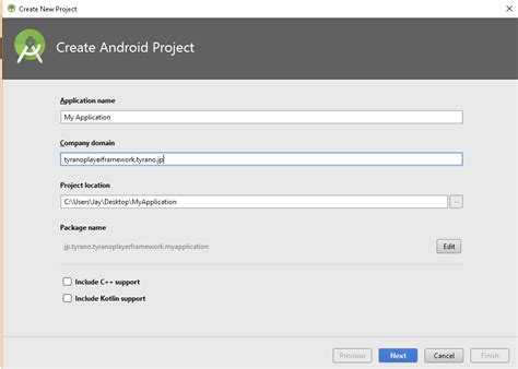 Exporting For Android Devices Tutorial TyranoBuilder