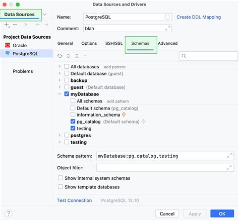 Show All Databases Or Schemas Datagrip Documentation