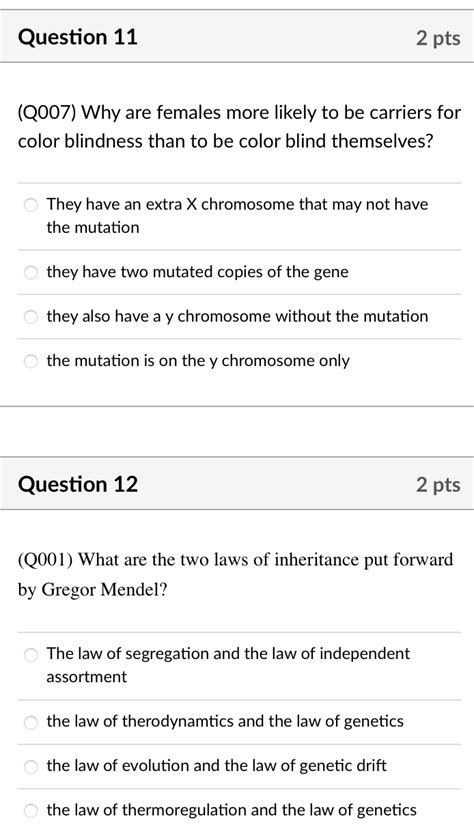 Solved Question 11 2 Pts 2007 Why Are Females More Likely Chegg Com