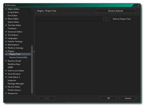 Plugin Preferences