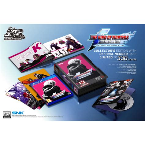 Kof 2002 Um 30th Anniversary Edition Collector Ps4 Pixn Love Editions