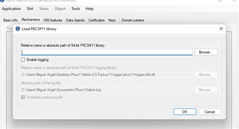 Where Is Locate The Pkcs11 Dll Library · Issue 36 · Pkcs11admin