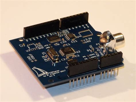 Ntsc Pal Video Display Shield Arduino Project Hub