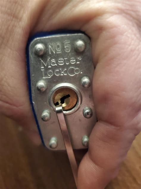 Ive Memorized This Padlock And A Kw Deadbolt Time To Find More Locks