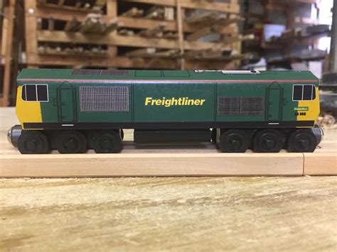 Freightliner Class 66 Engine The Whittle Shortline Railroad Wooden Toy Trains