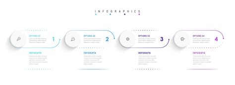 Vector Infographic Label Design Template With Icons And Options Or Steps Can Be Used For