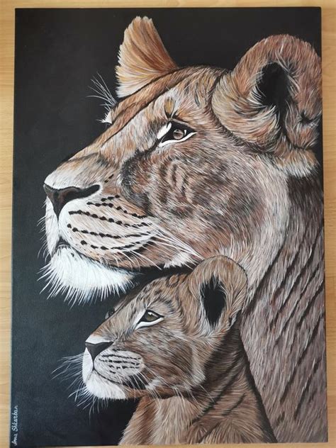 Авторська картина леви — ціна 12000 грн у каталозі Картини Купити товари для дому та побуту за