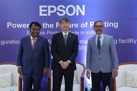 Epson Inaugurates Indias First Ink Tank Printer Manufacturing Facility
