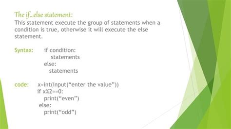 Control Statements In Python Pptx Programming Languages Computing