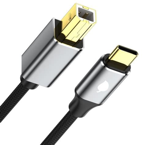 Fast Speed Type C Printer Cable Usb C To Usb B Controller Cable Printer