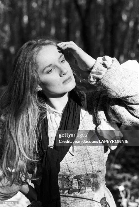 Portrait De Lactrice Dominique Sanda En Octobre 1977 News Photo