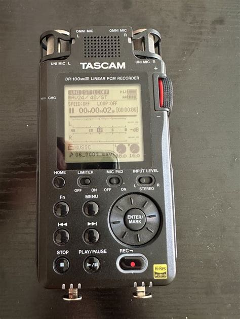 Tascam Dr 100mkiii Prof Handheld Recorder Np 440fr Gebraucht In