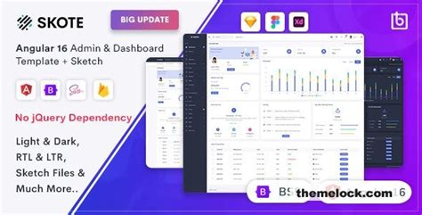 skote v4 3 0 angular 16 admin and dashboard template sketch