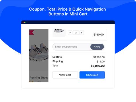 mini cart shopbuilder