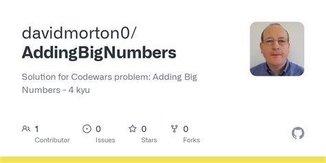 Github Davidmorton0addingbignumbers Solution For Codewars Problem