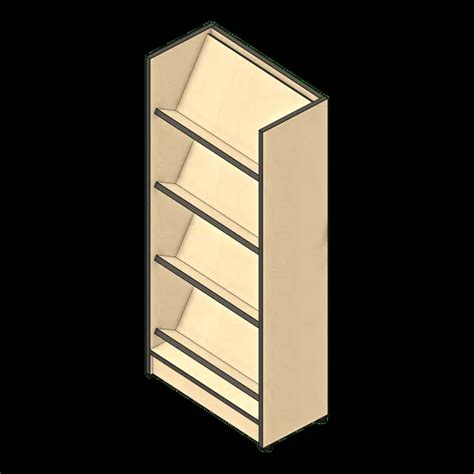 Bim Object 無料でダウンロードができます。 Angled Shelving Magazine Storage Bimobject