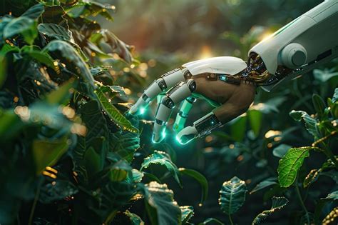 인공지능과 미래 기술로 인한 스마트 농업 프리미엄 Ai 생성 이미지