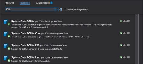 Como Resolver O Erro Da Falta Sqliteinteropdll Em Aplicações Utilizando C Terminal De