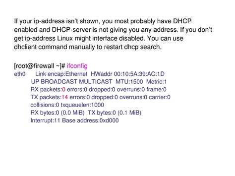 linux network troubleshooting ppt download