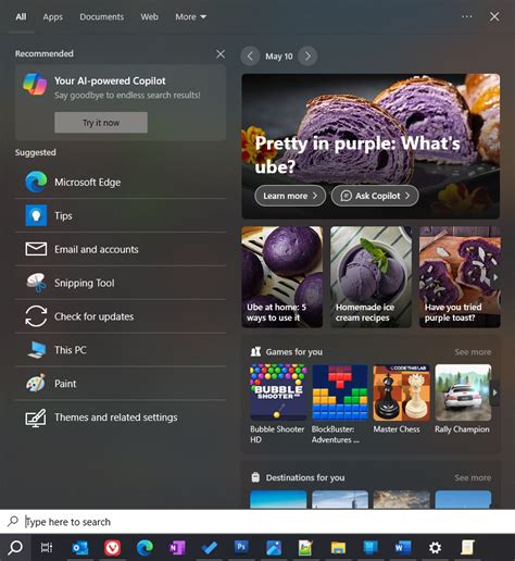 disable windows web search and ads