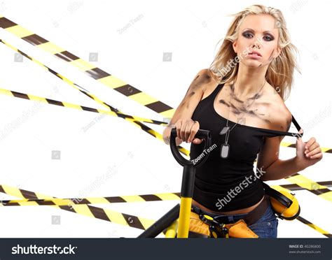 Sexy Builder Stock Photo Shutterstock
