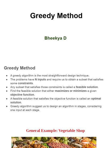 greedy method pdf applied mathematics discrete mathematics