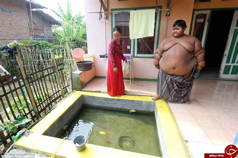 عکس های جالب از چاق ترین پسر دنیا ساتین ⭐️