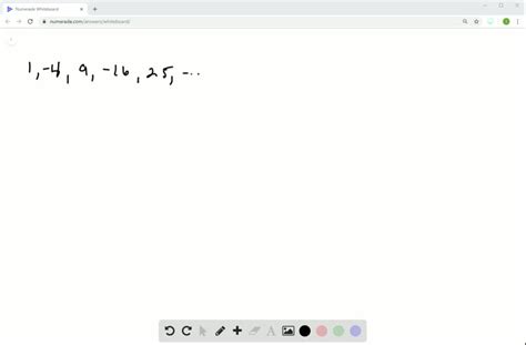 SOLVED Find A Formula For The Nth Term Of The Sequence The Sequence