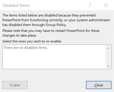 Troubleshooting Add Ins Are Missing In Office Presentaid