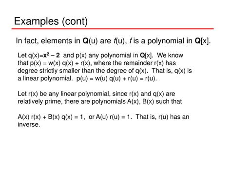 Ppt Using Galois Theory To Prove Structure Form Motion Algorithms Are Optimal Powerpoint