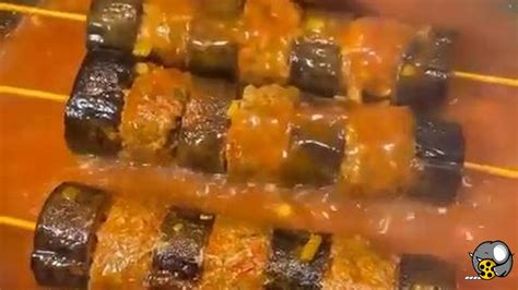 آموزش کباب بادمجان😍😋 فیلو