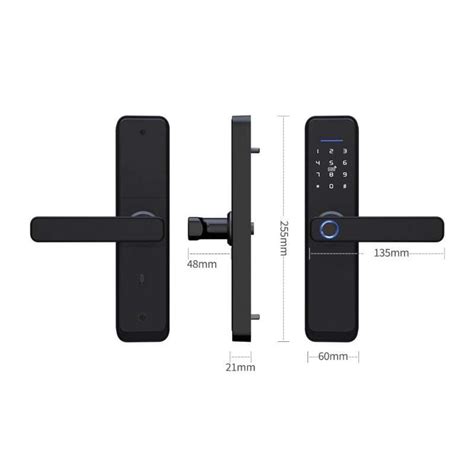 Tuya Luxurious Biometric Fingerprint Smart Wifi Lock