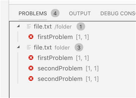 duplicate tree element ids in problems panel · issue 76103 · microsoft