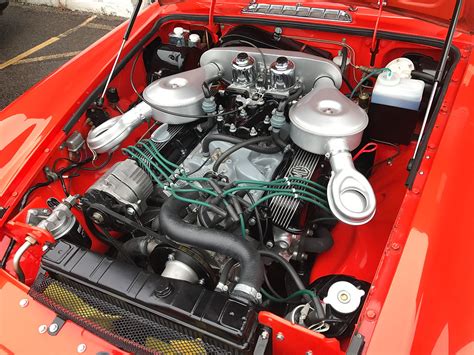 The Mgb Gt V8 Engine Bay Story A Complete Engine Bay Restoration With Engine Rebuild Mg Mgb Gt V8