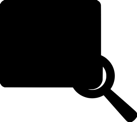 Svg 렌즈 유리 돋보기 무료 Svg 이미지 및 아이콘 Svg Silh