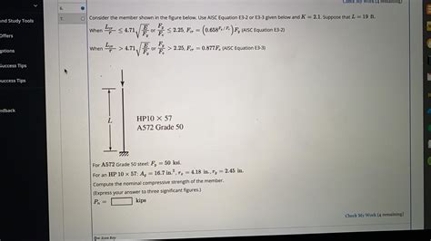 Solved Check My Work 4 remaining 6 7 and Study Tools А Chegg com
