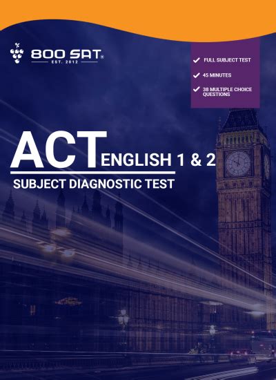 Diagnostic Tests 800 SAT American British Programs