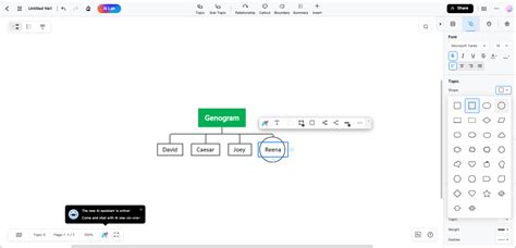 How To Draw Genogram On Computer