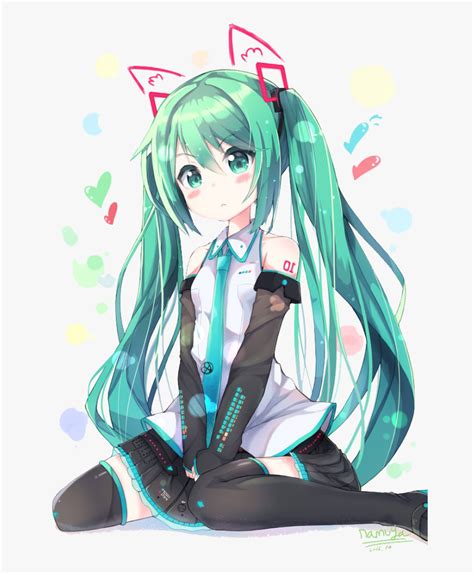 Hatsune Miku Wallpaper Phone Hd Png Download Transparent Png Image