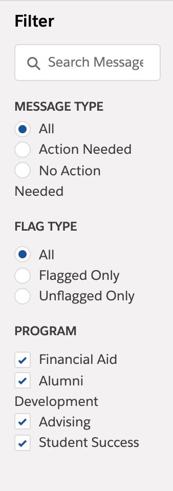 getting started with modern campus message for salesforce message