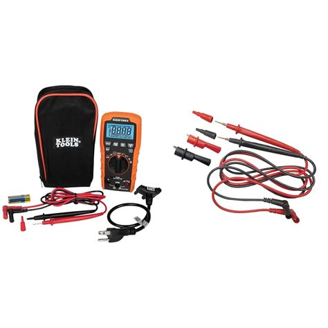 Klein Tools Et270 Auto Ranging Digital Multi Tester Ac Dc Resistance Continuity Gfci