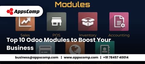 Top 10 Odoo Modules To Boost Your Business Appscomp